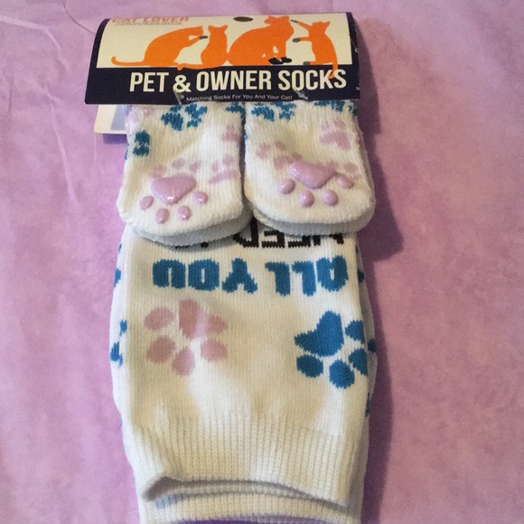 Accessories | Nwt Pet Owners Matching Socks | Poshmark
